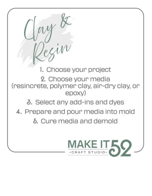 Clay and Resin – Make It 52
